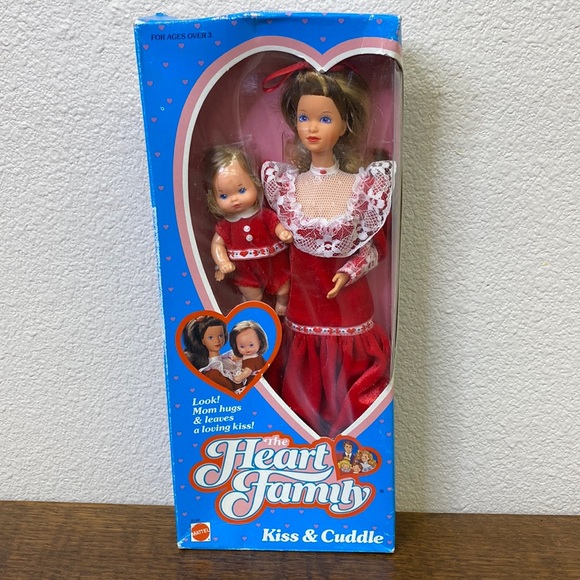 Mattel | Toys | Mattel The Heart Family Kiss Cuddle Mom Baby 2 Doll 314 ...